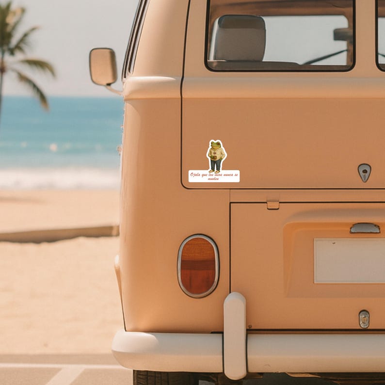 Sapo Concho Puerto Rico Vinyl Sticker | Ojalá Que Los Míos Nunca Se ...