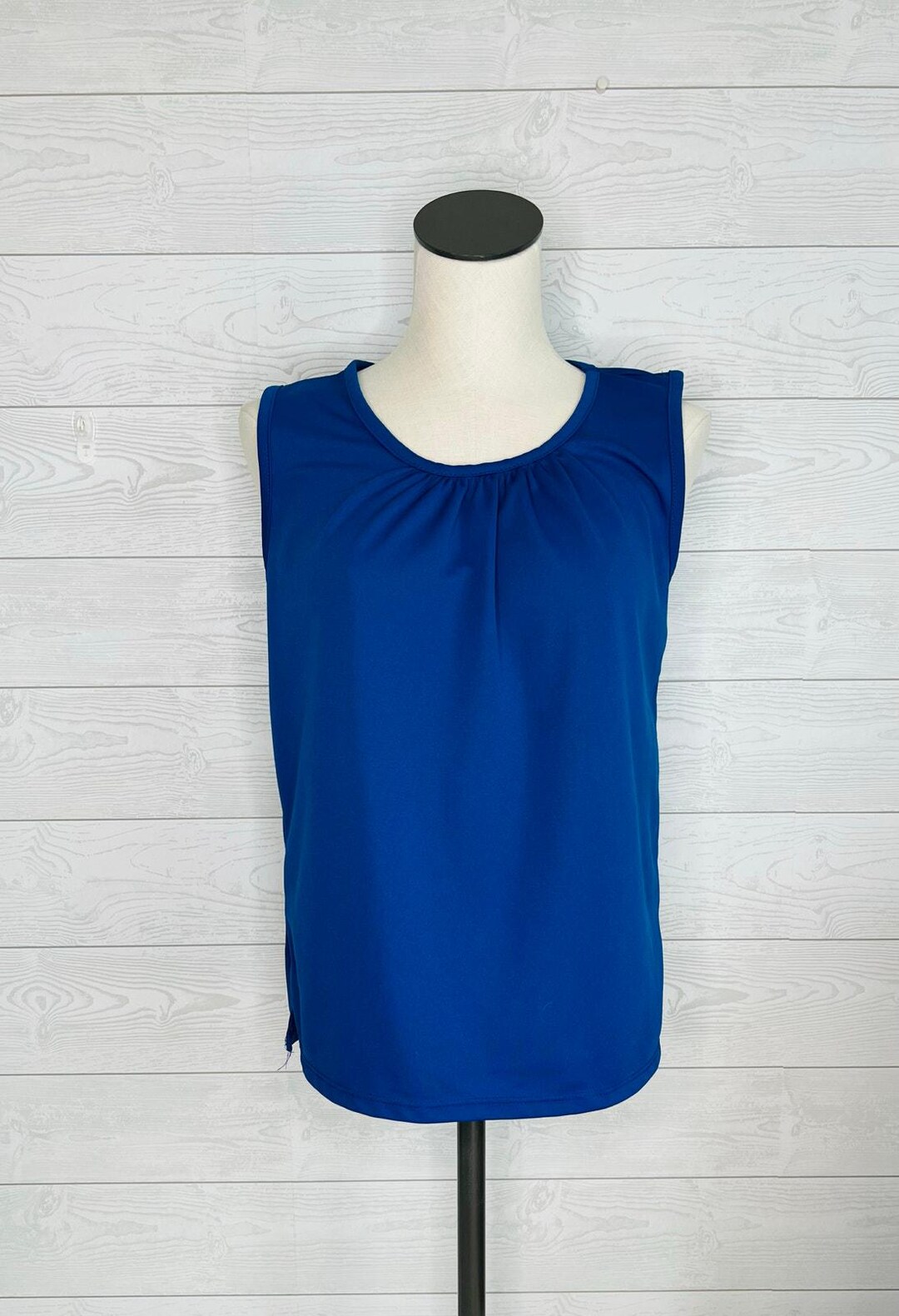 80’s Bonworth Cobalt Blue Tank Top Size XSP - Etsy