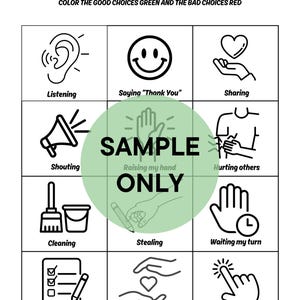 Emotion & Coping Skills Charts for Children | Asd-friendly Visual Tools ...