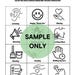 Emotion & Coping Skills Charts for Children | Asd-friendly Visual Tools ...