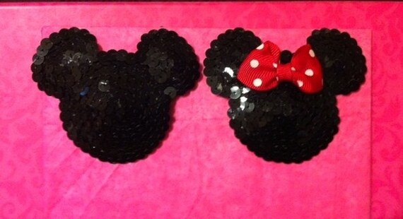 Disney Mr. and Mrs. Mouse Burlesque Pasties | Etsy