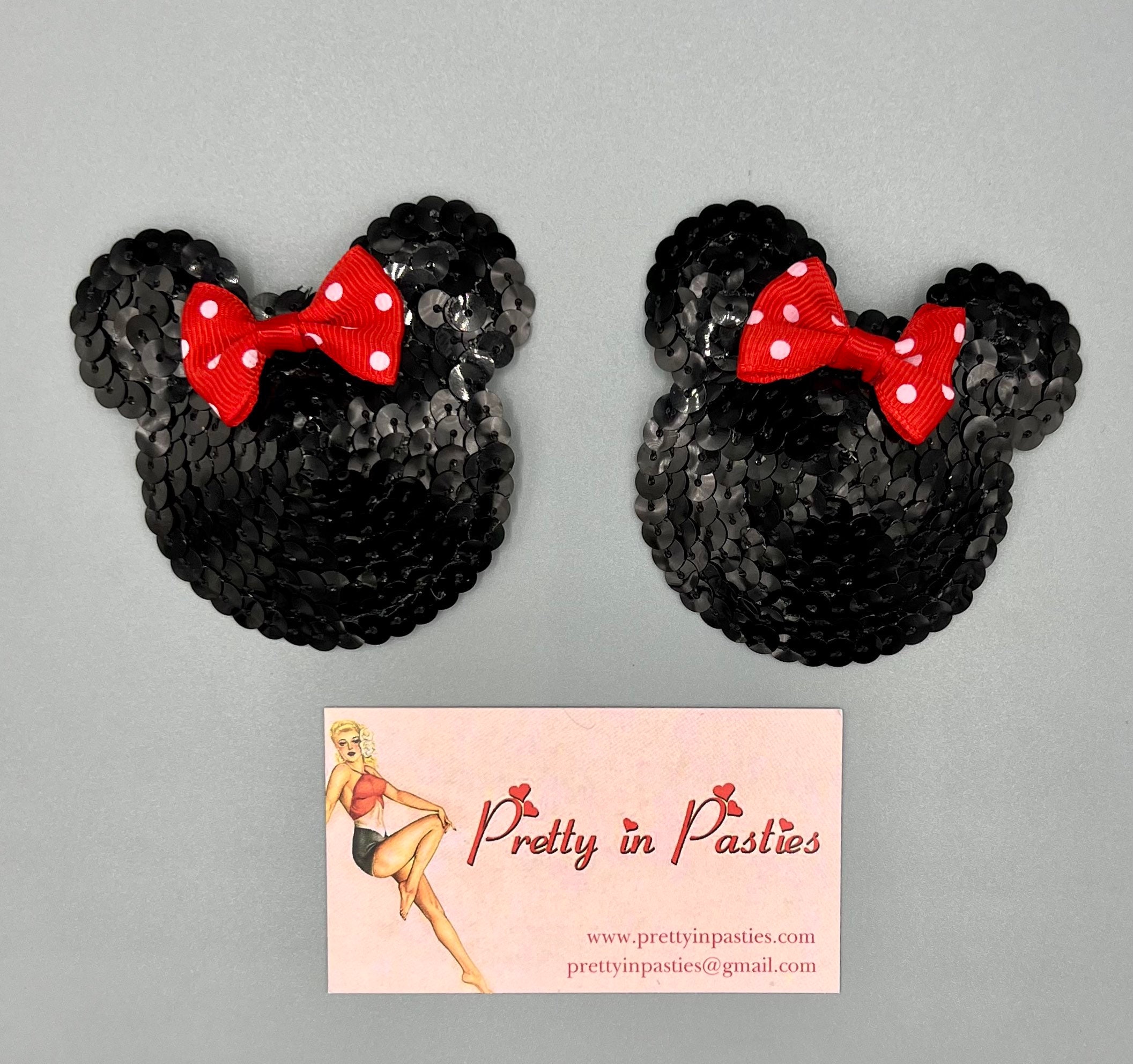 Disney Mr. and Mrs. Mouse Burlesque Pasties - Etsy