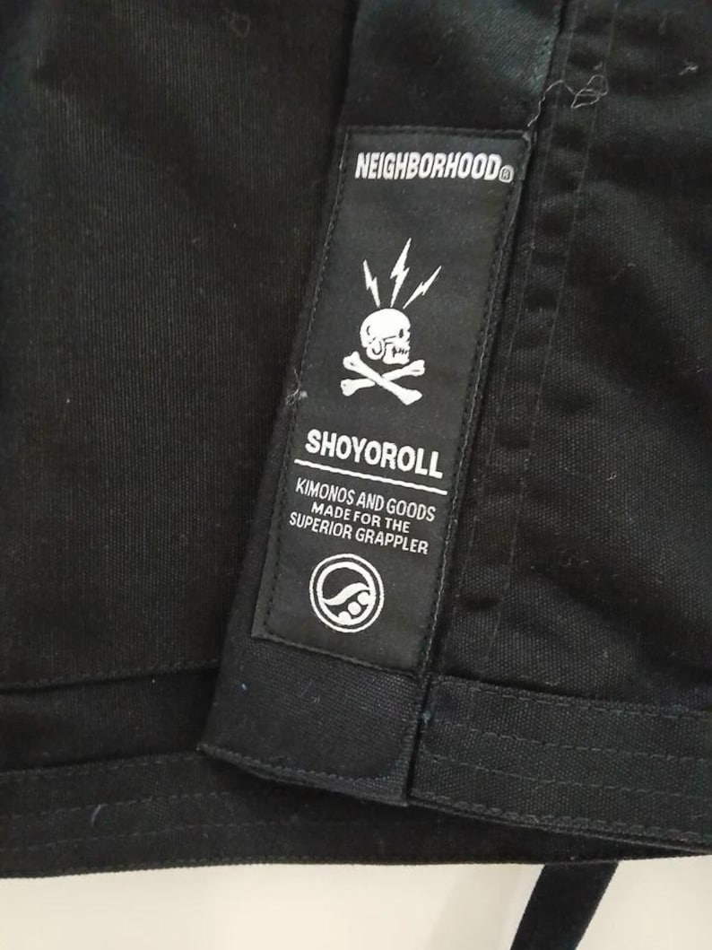 Neighborhood X Shoyoroll Black Jiu Jitsu Gi: Tiger Kimono Uniform - Etsy