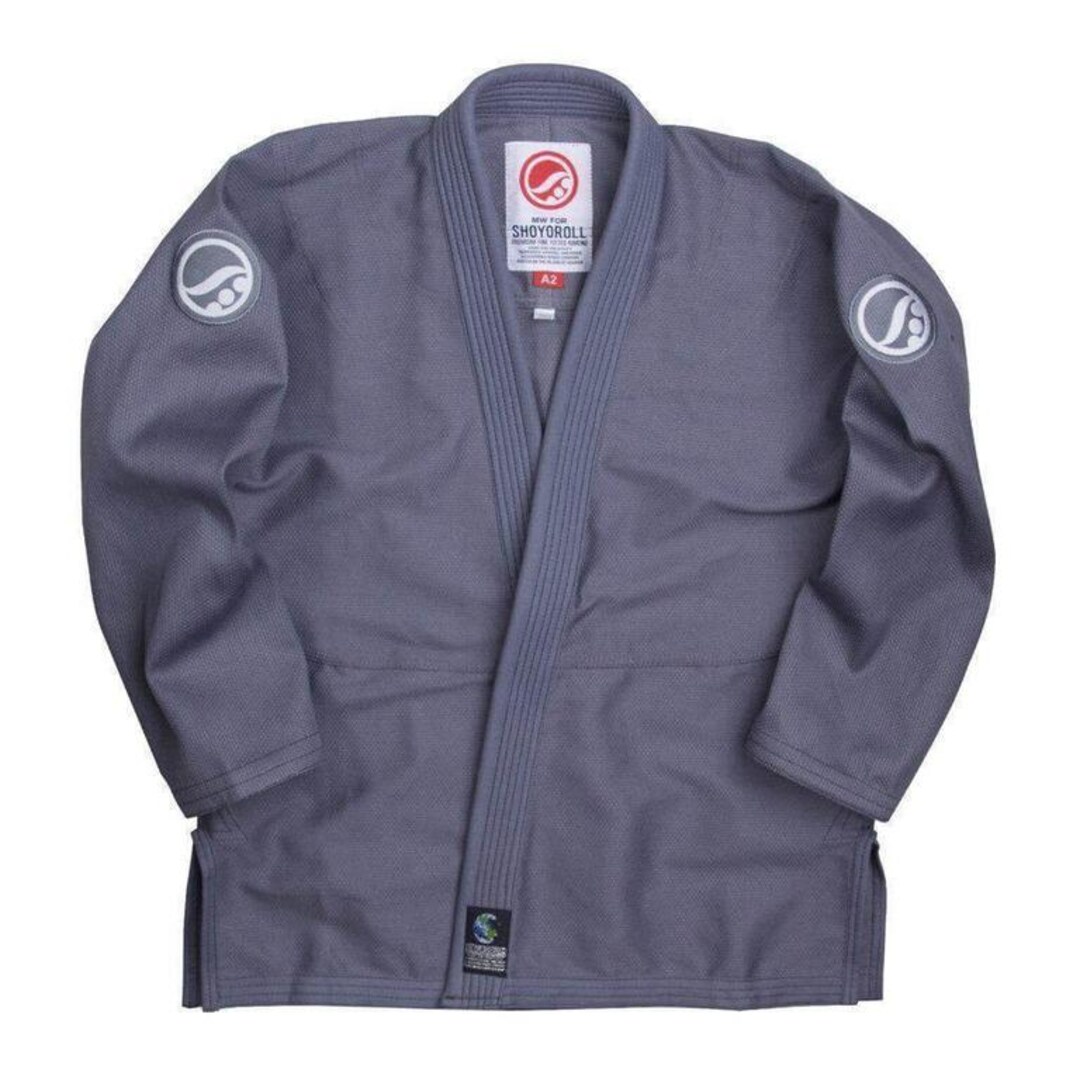 Shoyoroll BJJ Gi: MW Grey Pearl-weave Kimono, Batch #57 - Etsy