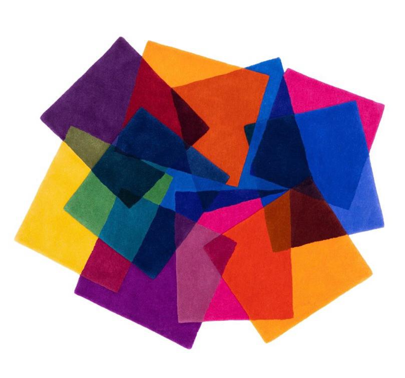 Rectangle Shape Colour Full of the Carpets for the Combination Hand ...