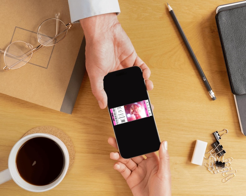 Editable Concert Ticket Template 2026, Printable Faux Event,birthday or ...