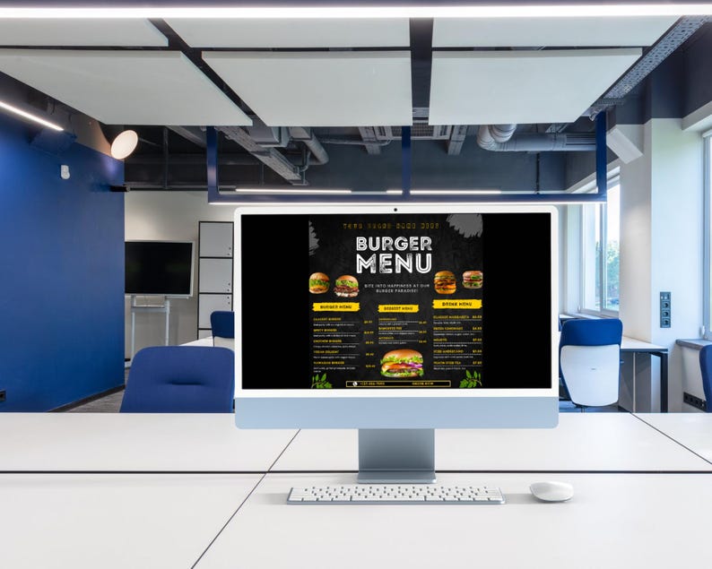 Resturant Menu Flyer – Printable Dinner Specials Template for Cafes ...