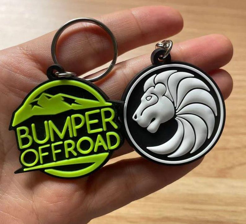 Custom PVC 3D Keychains – Personalized Logo PVC Keychain | 3D Soft ...