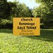 Church Rummage Sale Sign, Shipping Included, Eye-catching, Community ...