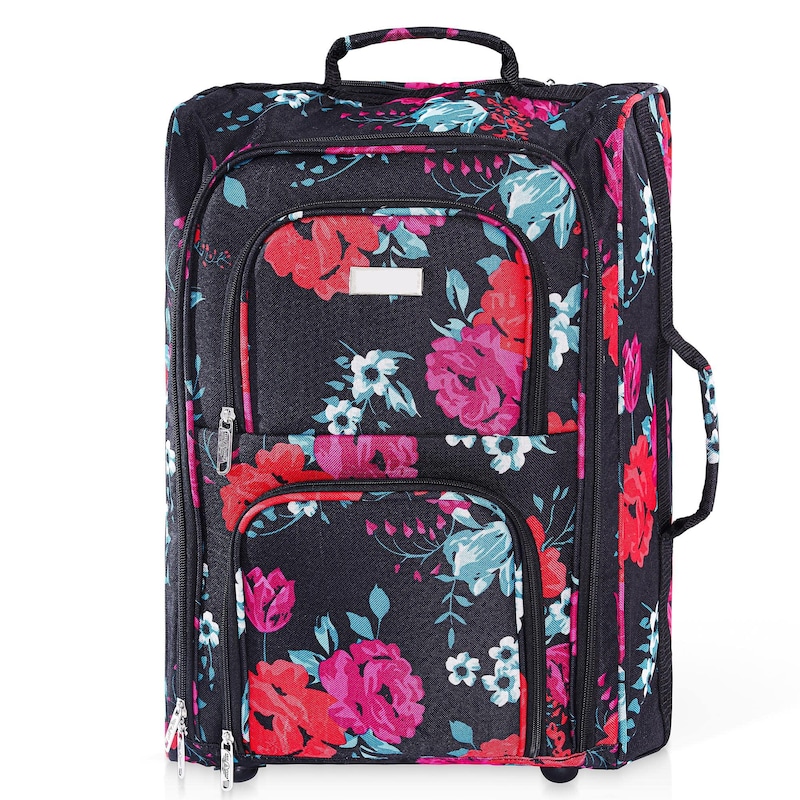 4 Wheel Carry on Hand Cabin Luggage Suitcase - Etsy New Zealand