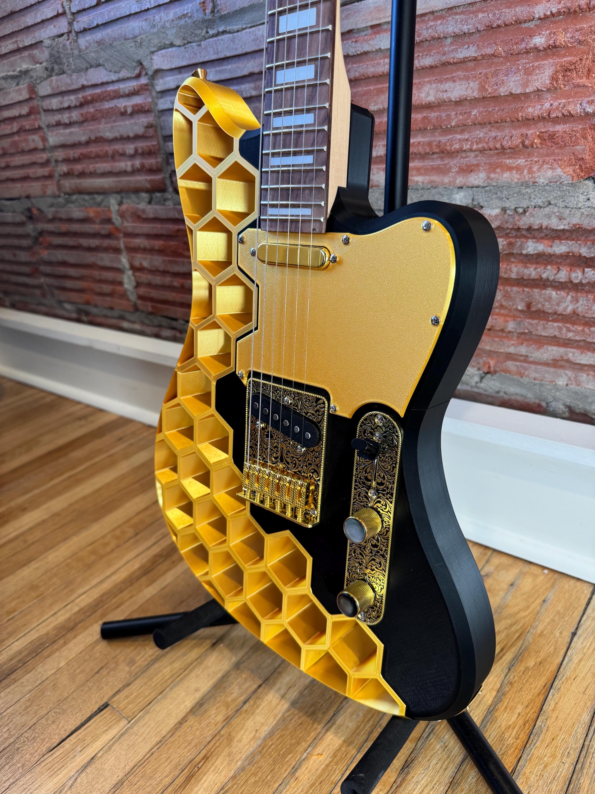 3D Printed Electric Guitar - Fender Telecaster - Etsy