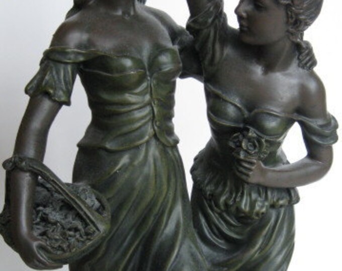 Peasant Girls Crosa Clock With Pendulum on SALE THIS WEEK - Etsy