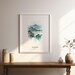 Pokhara Nepal Watercolor Art Print - Scenic Landscape Wall Art Home ...