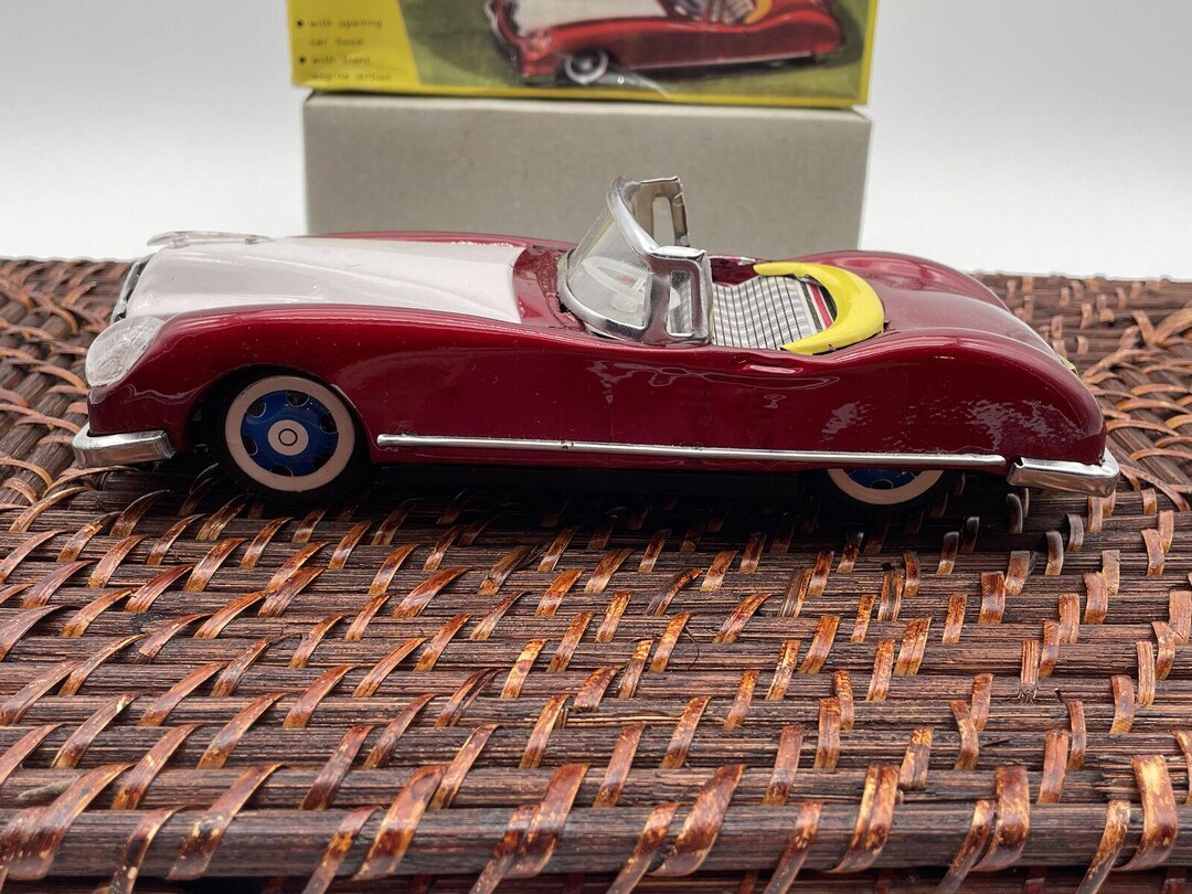 Vintage MF 787 Tin Litho "lucky Car" in Original Box--1912.24 - Etsy