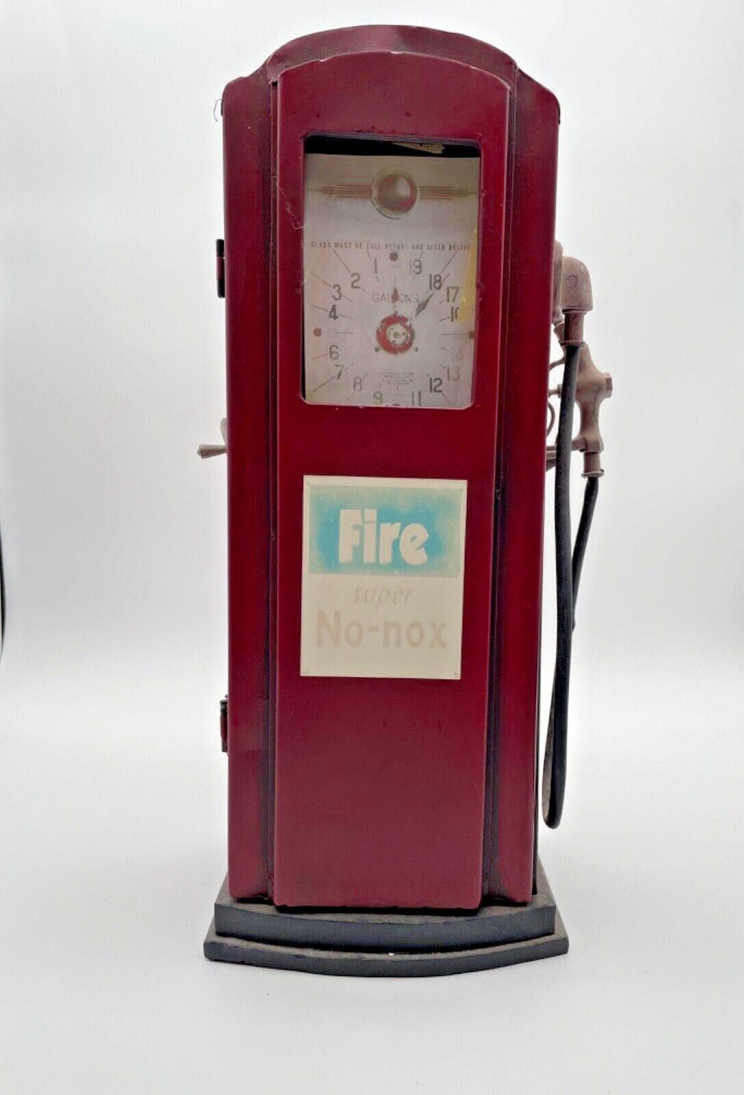 Vintage Miniature Gas Pump Retro Bank--2329.24 - Etsy