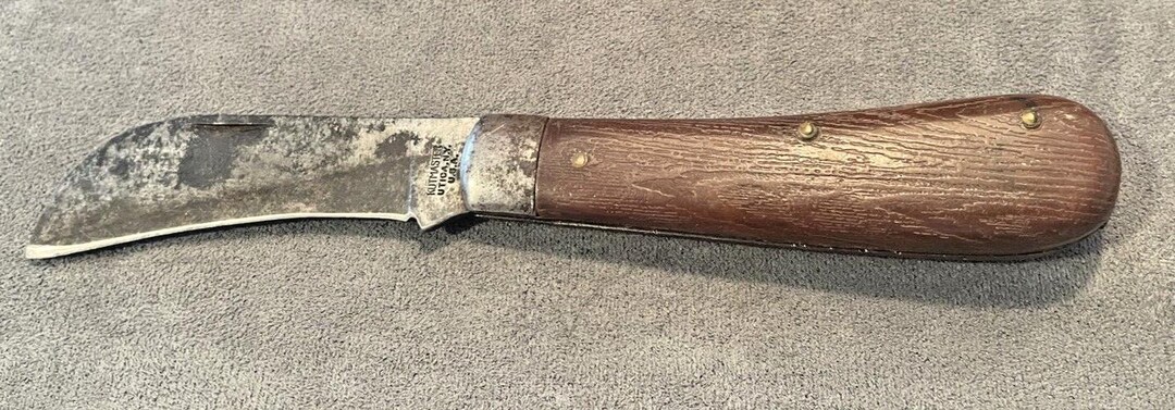 Vintage Kutmaster Utica New York USA Hawkbill Pruning Knife 4"--553.24 ...