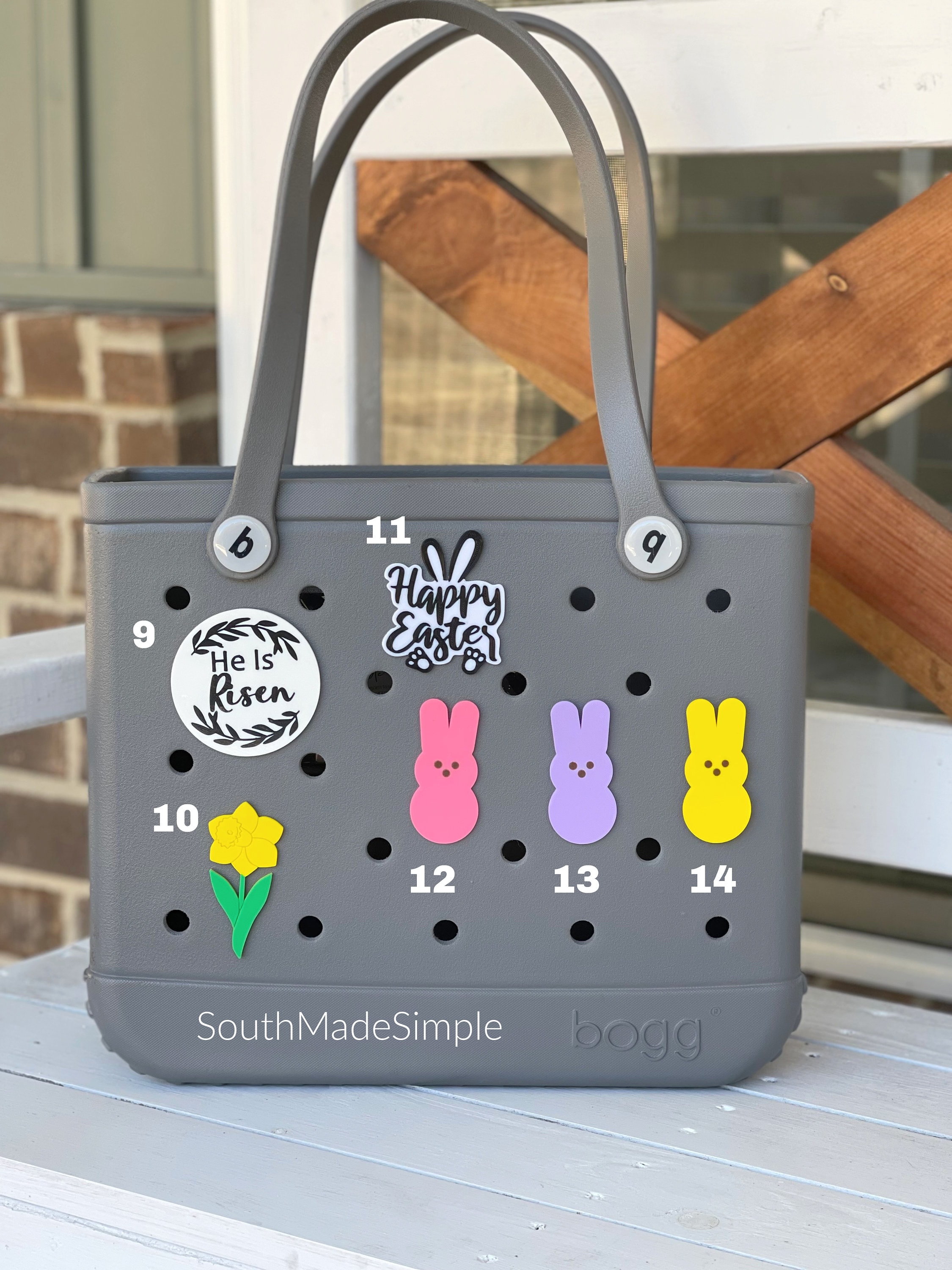 Easter Spring Bogg Bag Charms Bogg Bag Buttons Bogg Bag - Etsy Singapore