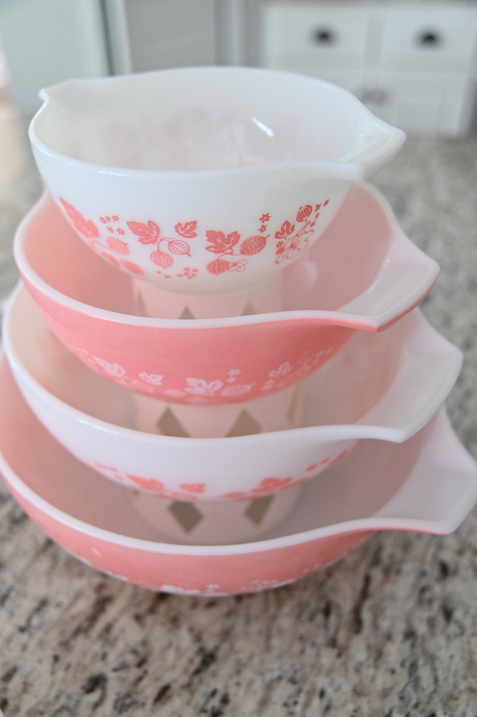 Set of 3 Pyrex Mixing Cinderella Bowl Display Stands 3D - Etsy