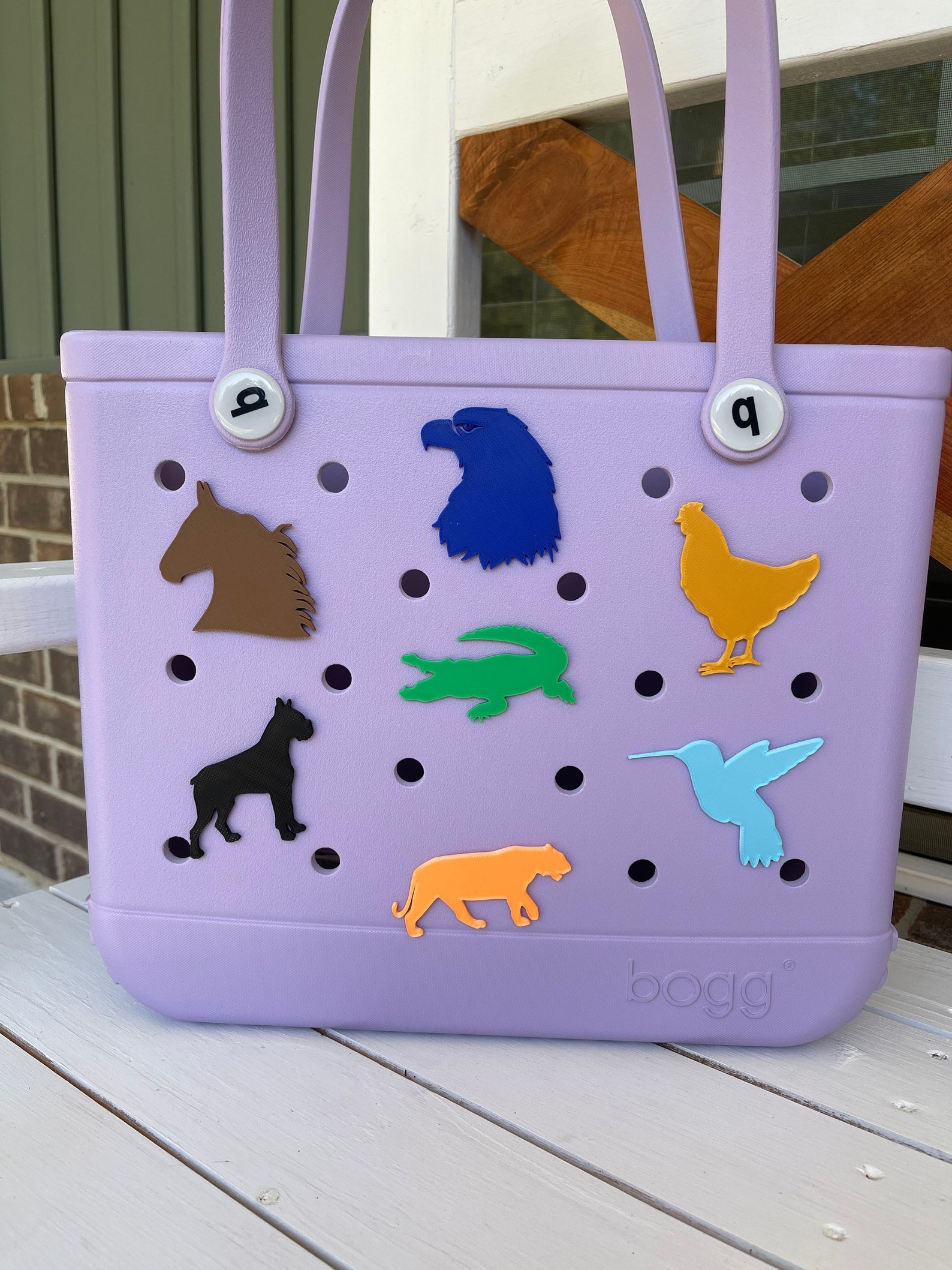 Animal Themed Bogg Bag Tags 3D Printed Water Resistant Bogg | Etsy