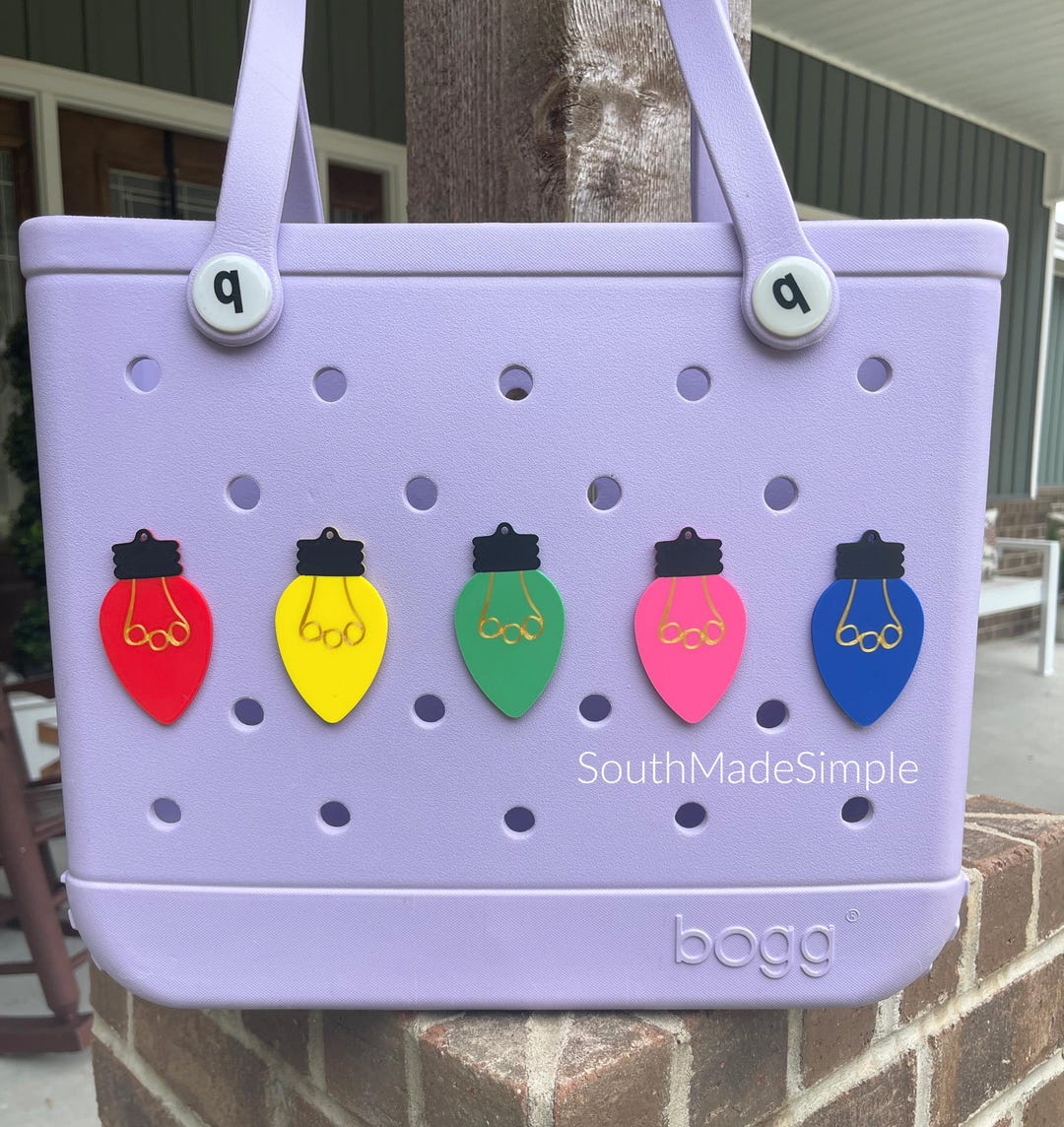 Christmas Lights Bogg Bag Charms, Bogg Bag Accessories, Bogg Bag ...
