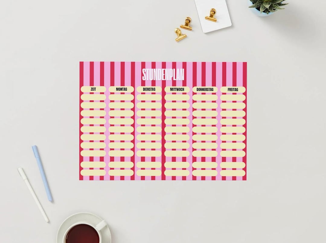 Printable Timetable · Schoolchild · School · Weekly Schedule ...