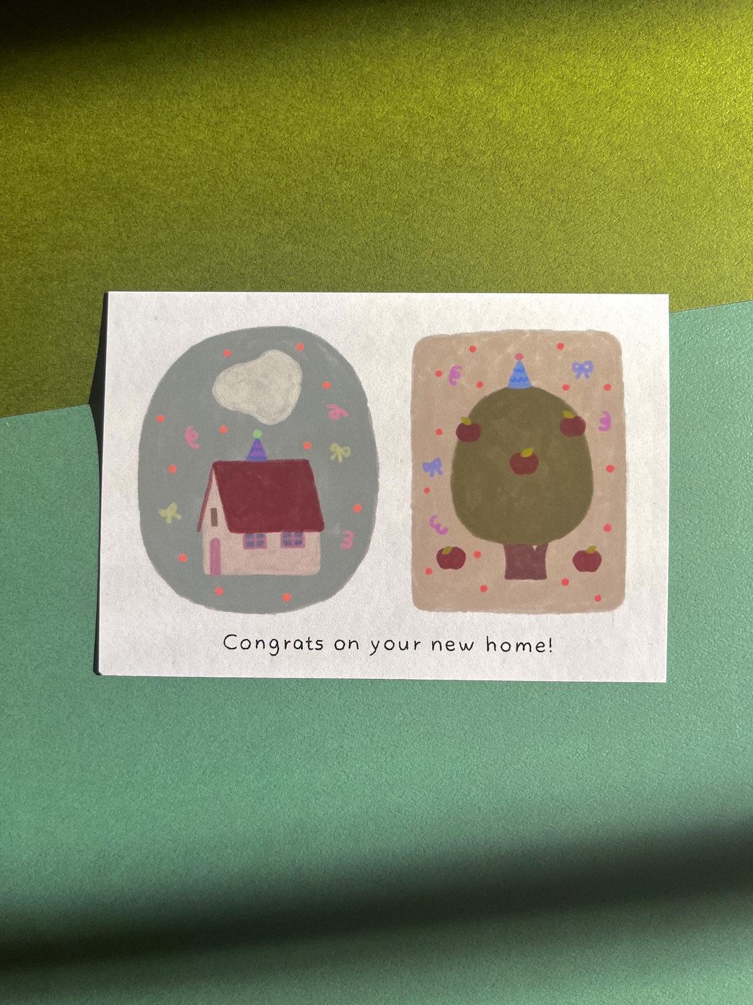 Cute Hand Drawn House Warming Card | Congratulations on Your New Home ...