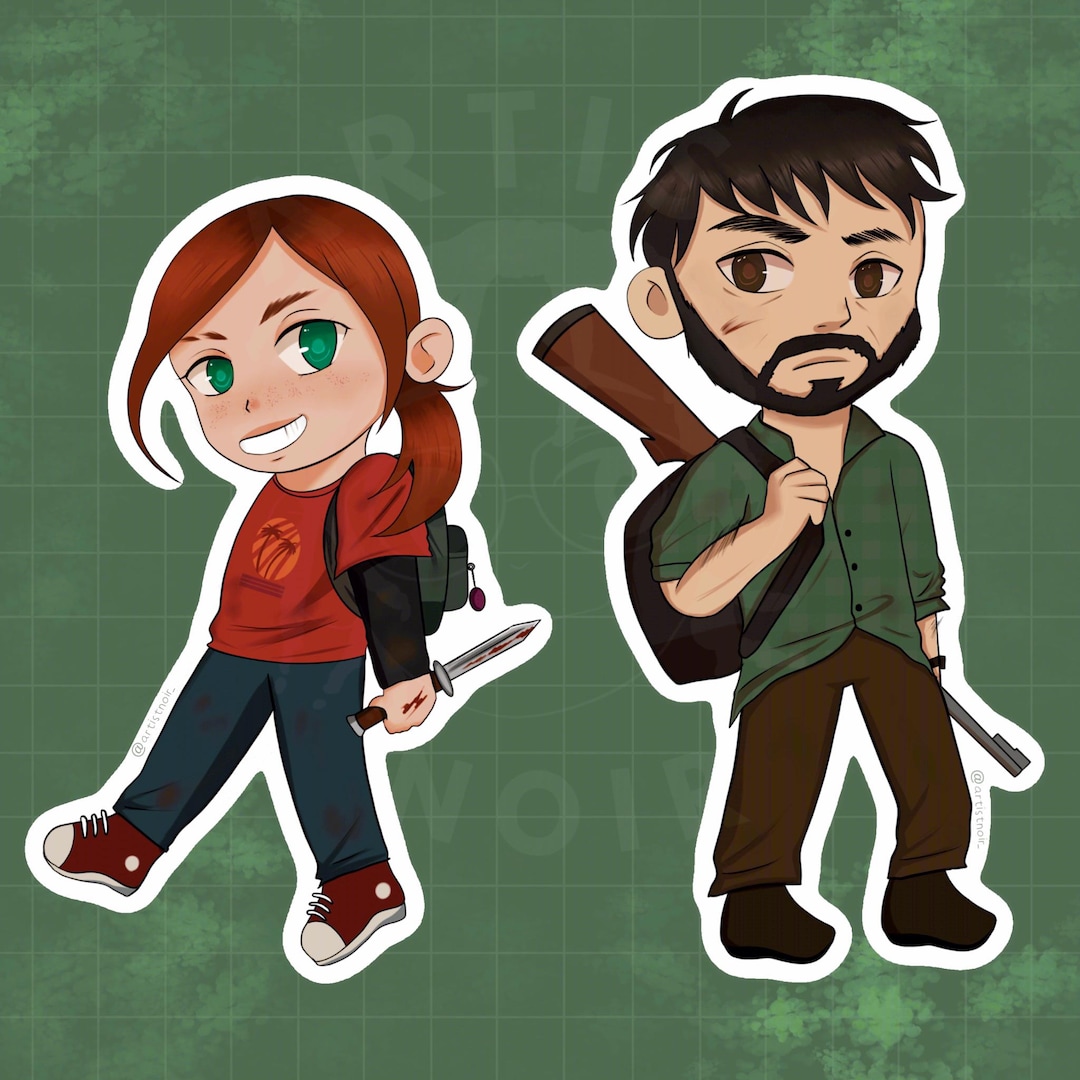 TLOU | Die Cut Sticker | Game Art | Video Game - Etsy