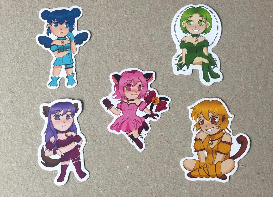 Tokyo Mew Mew Stickers | Magical Girl Anime | Die Cut Sticker | Anime ...