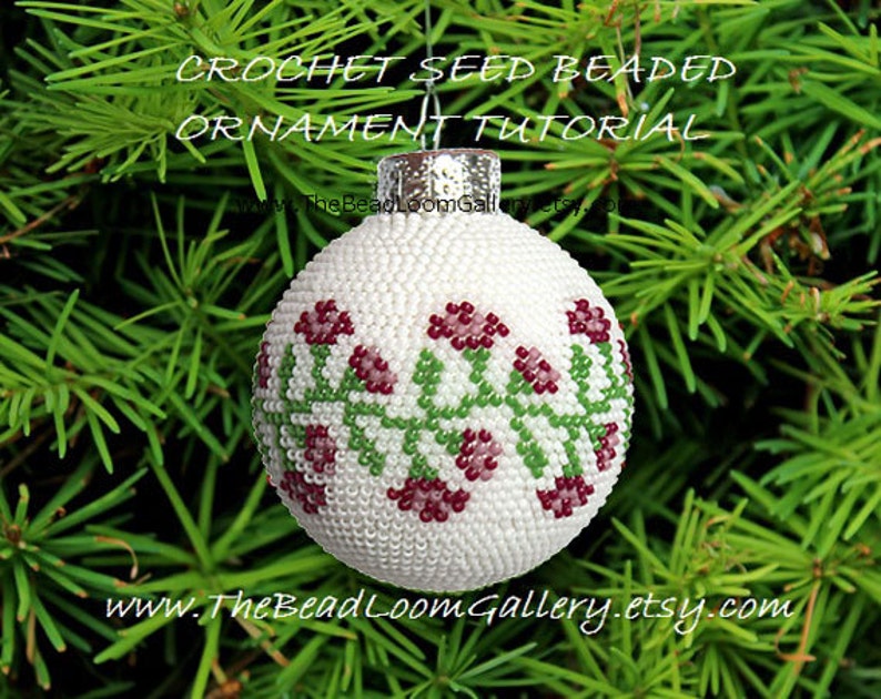 Beaded Christmas Ornament Or Ball Crochet PDF File TUTORIAL Etsy beaded-christmas-ornament-or-ball-crochet-pdf-file-tutorial-etsy