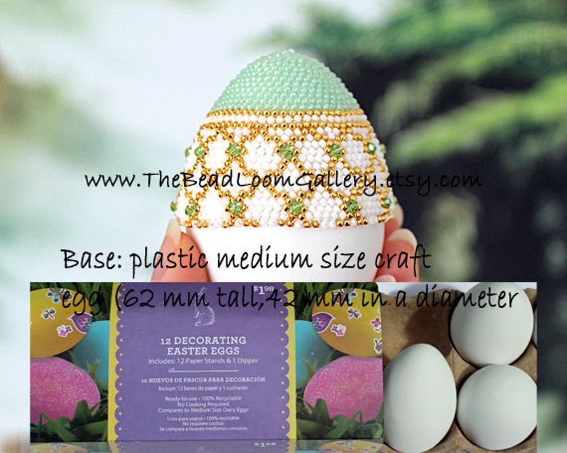 Easter Egg Pattern - Peridot Gold - Crochet PDF File TUTORIAL - Vol.14 ...