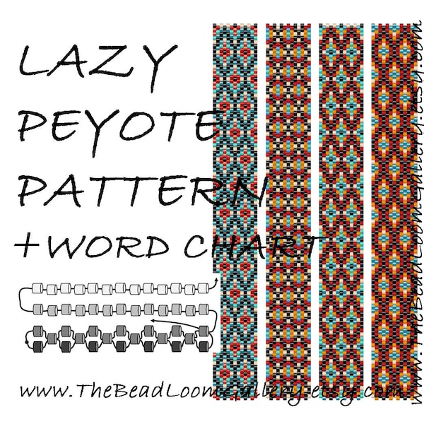 Peyote Pattern - Etsy