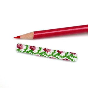 Bead Crochet Rope PATTERN PDF File Tutorial Climbing Roses - Etsy