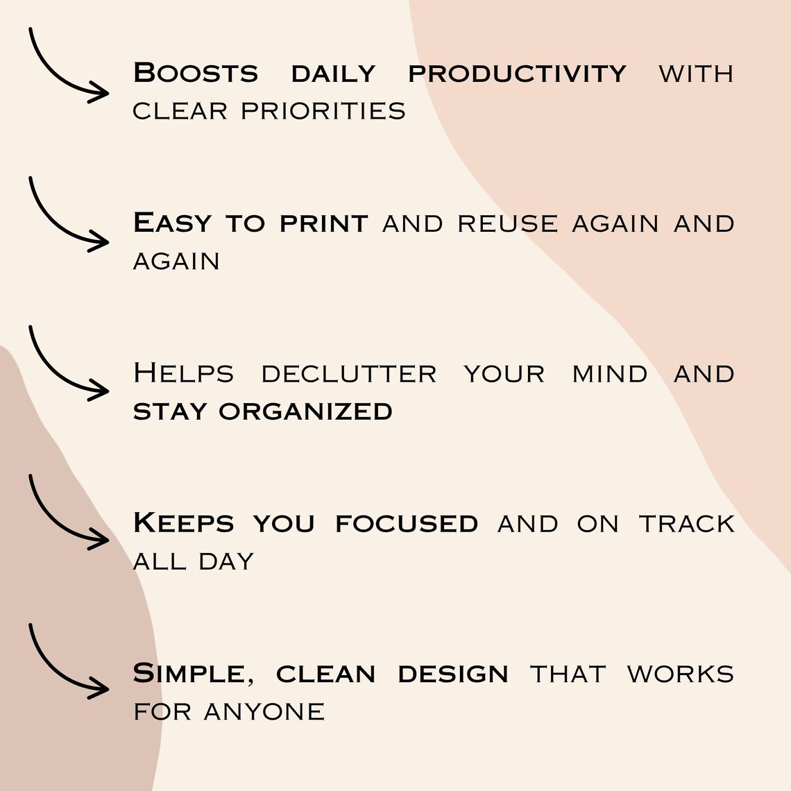 TO-DO List, ADHD Notepad Printable - Etsy