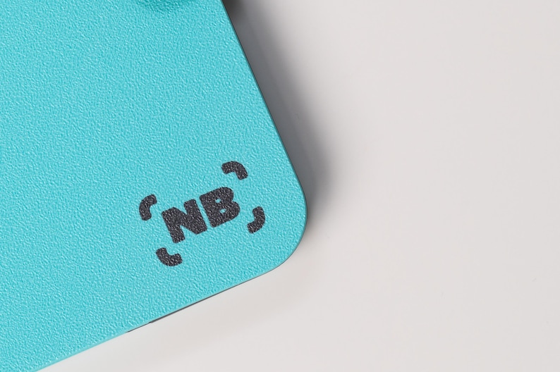 Green & Grey Notebunker | 3D Printed Pocket Memo Notebook Hardcover ...