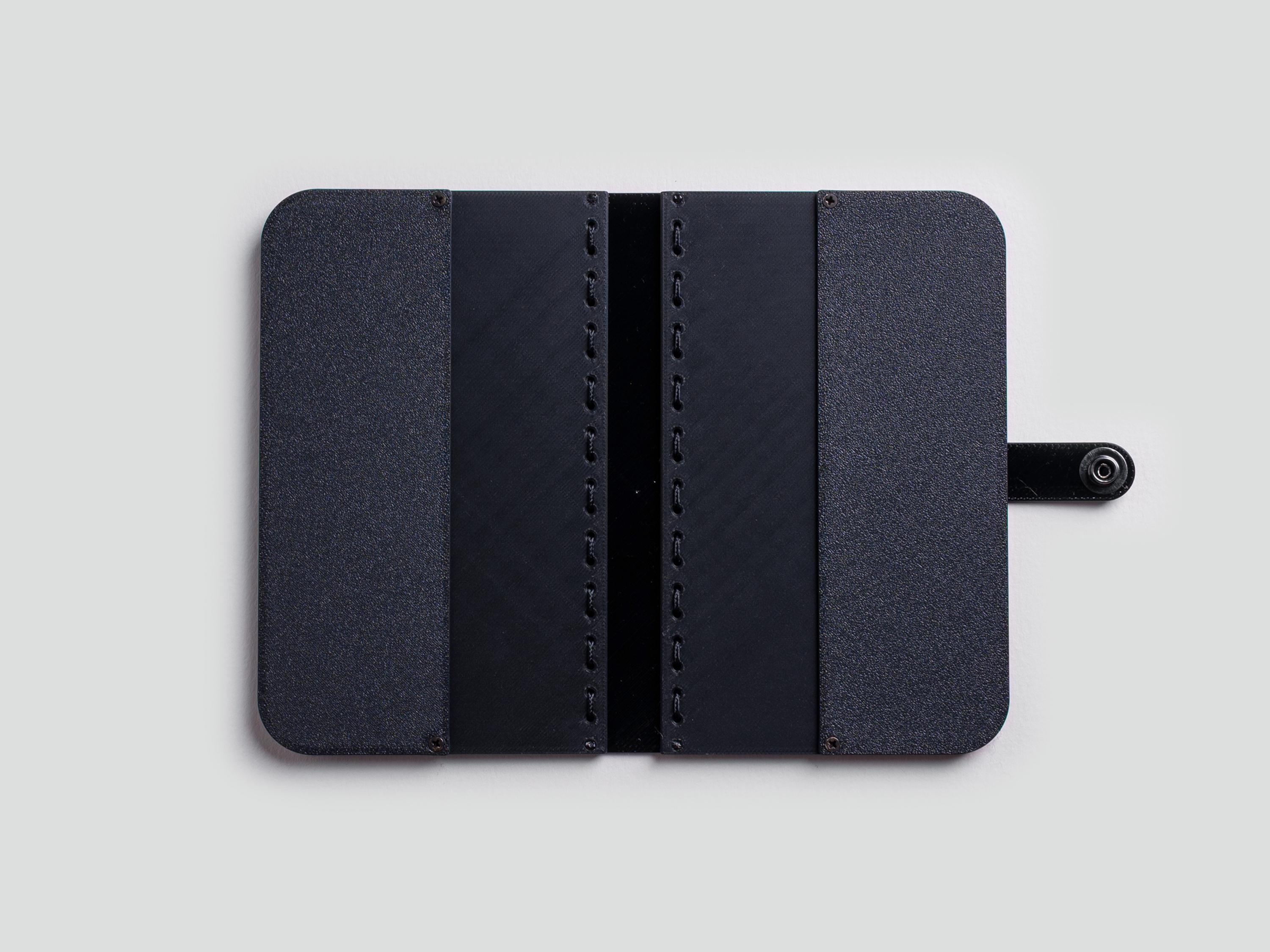 BLACKOUT Notebunker | 3D Printed Pocket Memo Notebook Hardcover - Made ...