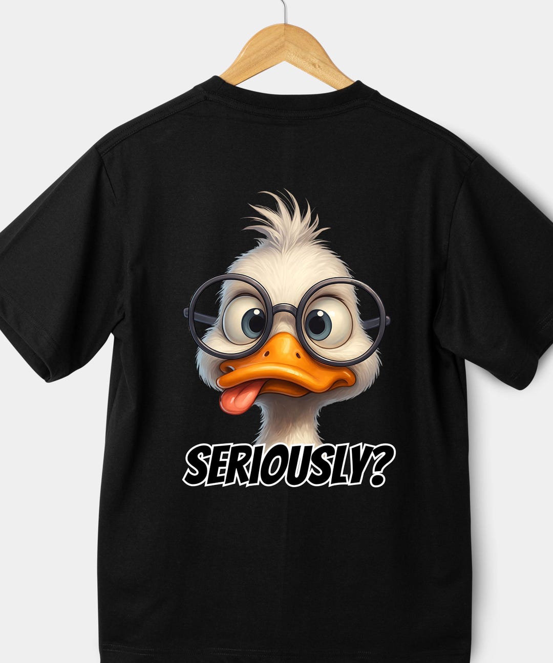 Funny Duck With Glasses PNG: Goofy Animal Digital Art (300 DPI) - Etsy