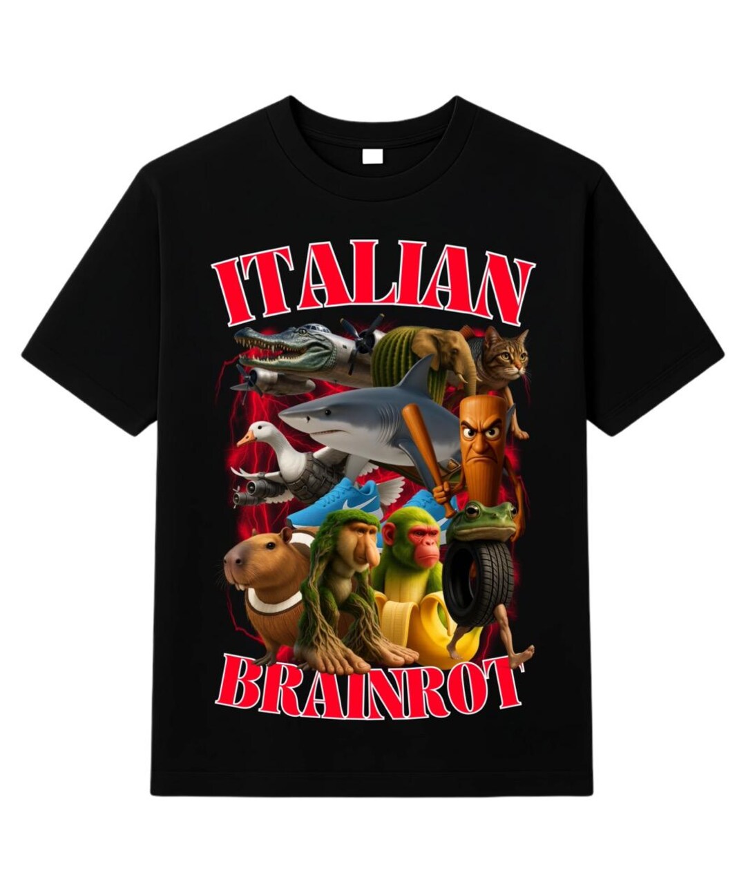 Italian Brainrot PNG Figures - Unique Digital Clipart for Crafts ...
