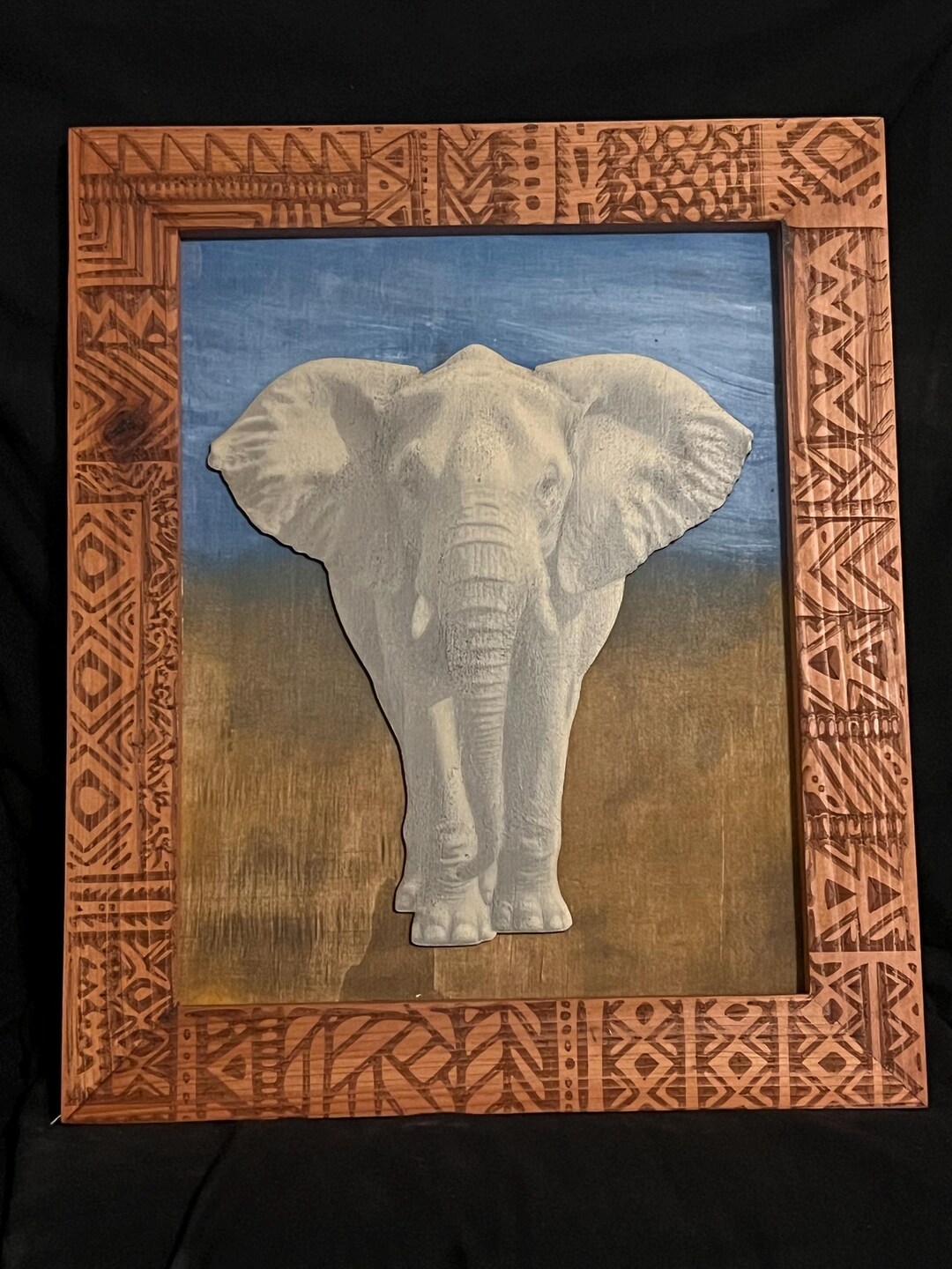 Elephant Color Background - Etsy