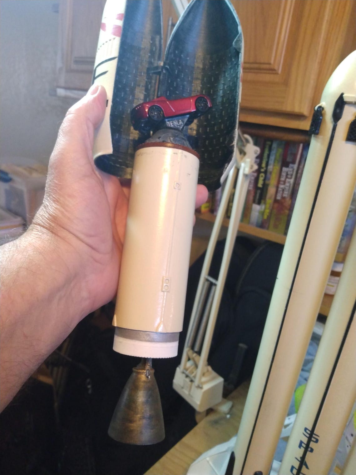 Spacex Falcon Heavy or Falcon 9 With Their Strongback. Choose Either a ...