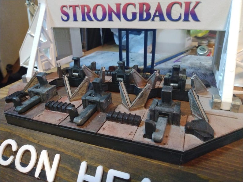 Spacex Falcon Heavy or Falcon 9 With Their Strongback. Choose Either a ...