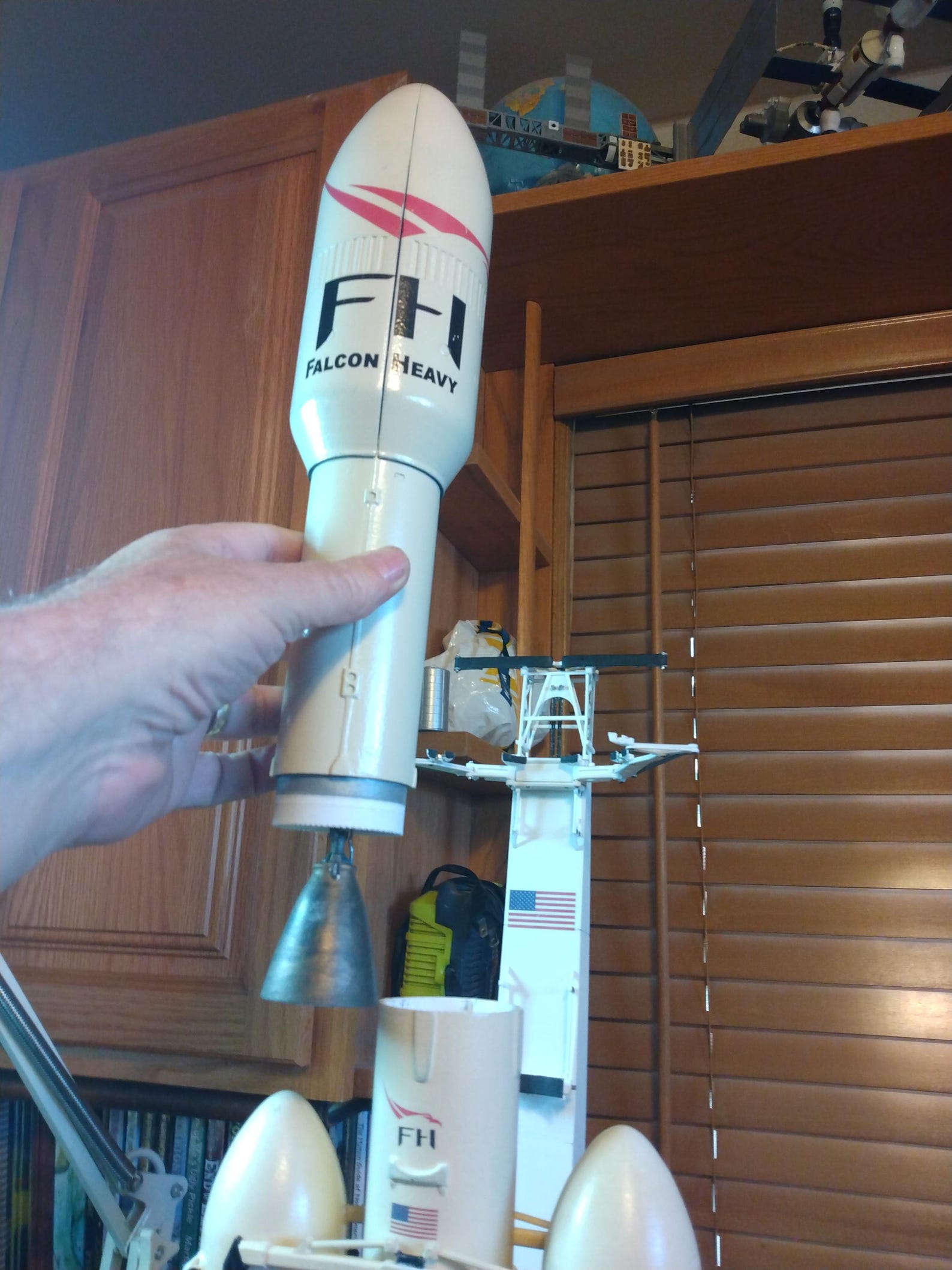 Spacex Falcon Heavy or Falcon 9 With Their Strongback. Choose Either a ...