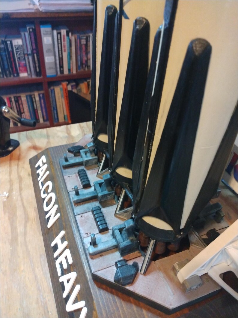 Spacex Falcon Heavy or Falcon 9 With Their Strongback. Choose Either a ...