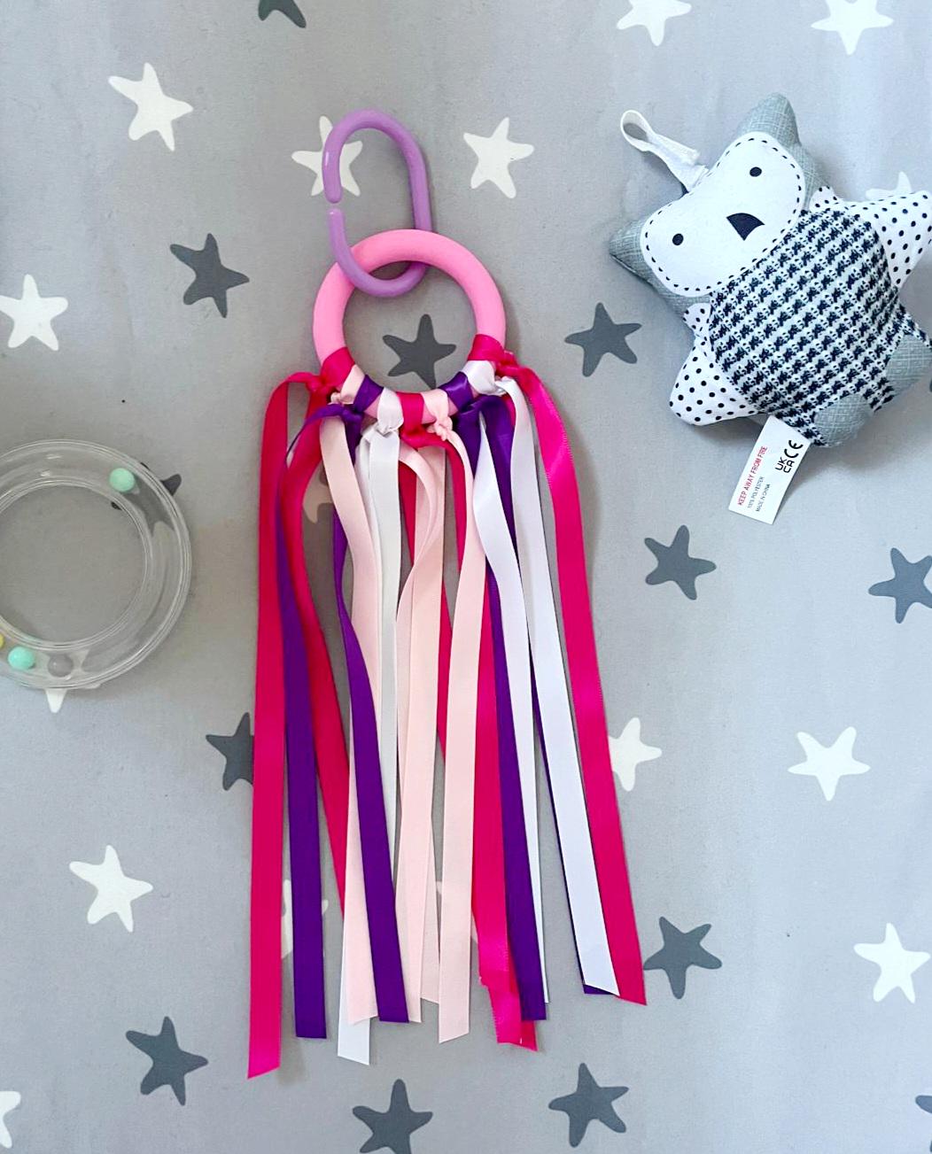 Sensory Ring Ribbon | Colourful | Fun | Play | Toy | Babies | Toddlers ...