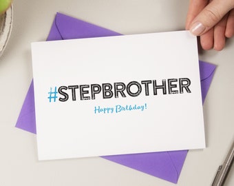 Step Brothers Birthday Card - Etsy UK