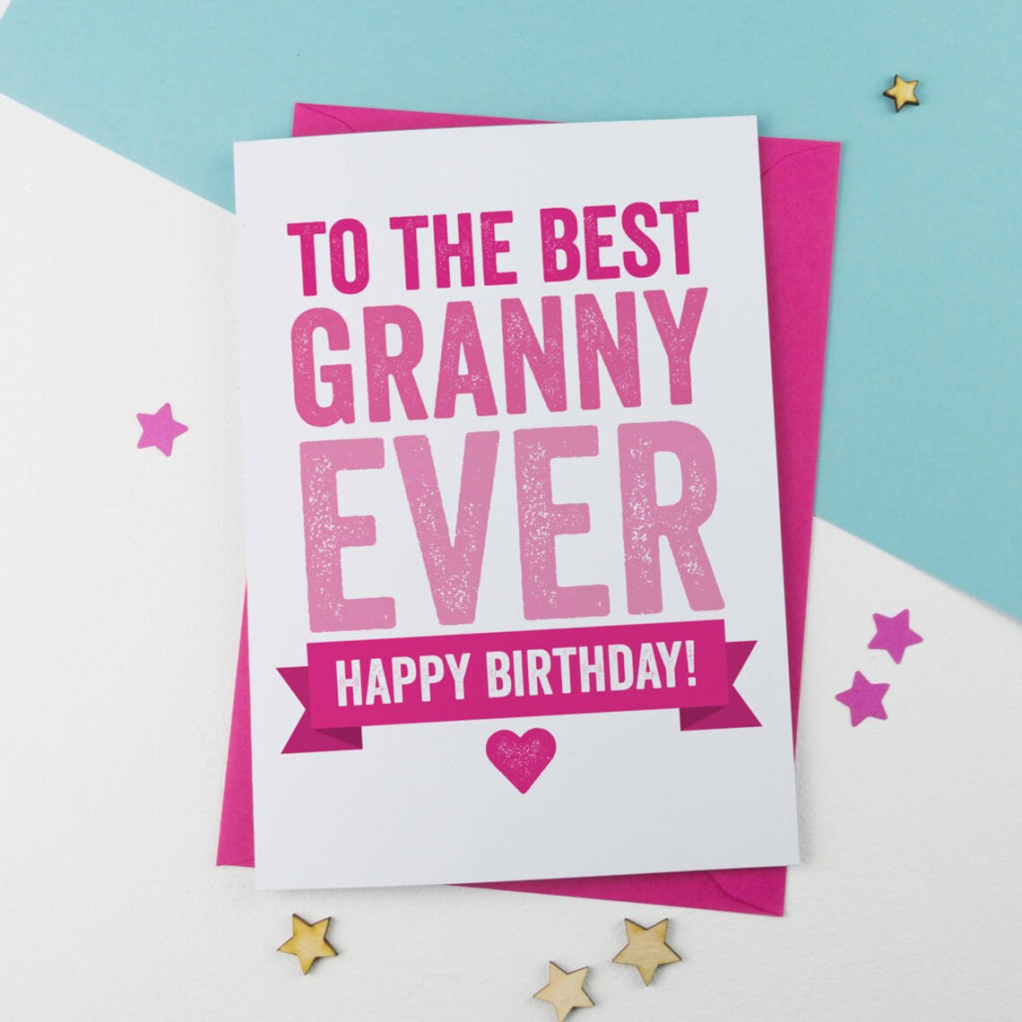 To the Best Granny Birthday Card | Grandma Birthday Card - Etsy UK