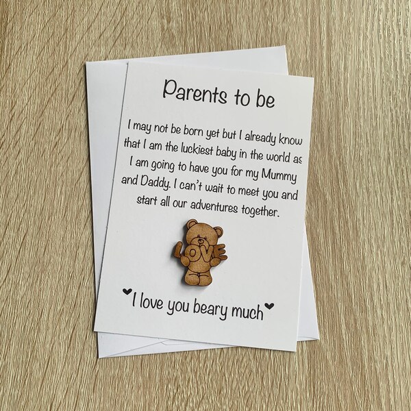 Parents to Be Card - Etsy