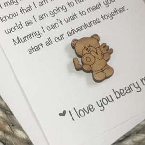 Mummy to Be Congratulations Card, Gift From the Bump, Pregnancy New ...