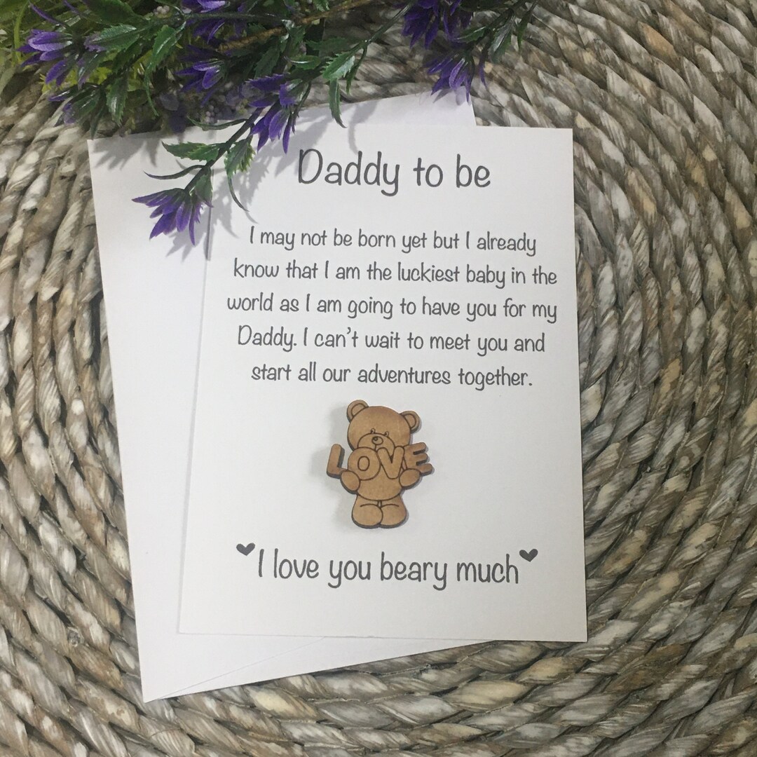 Daddy to Be Gift Father to Be Gift Gift From the Bump Fathers Day From ...
