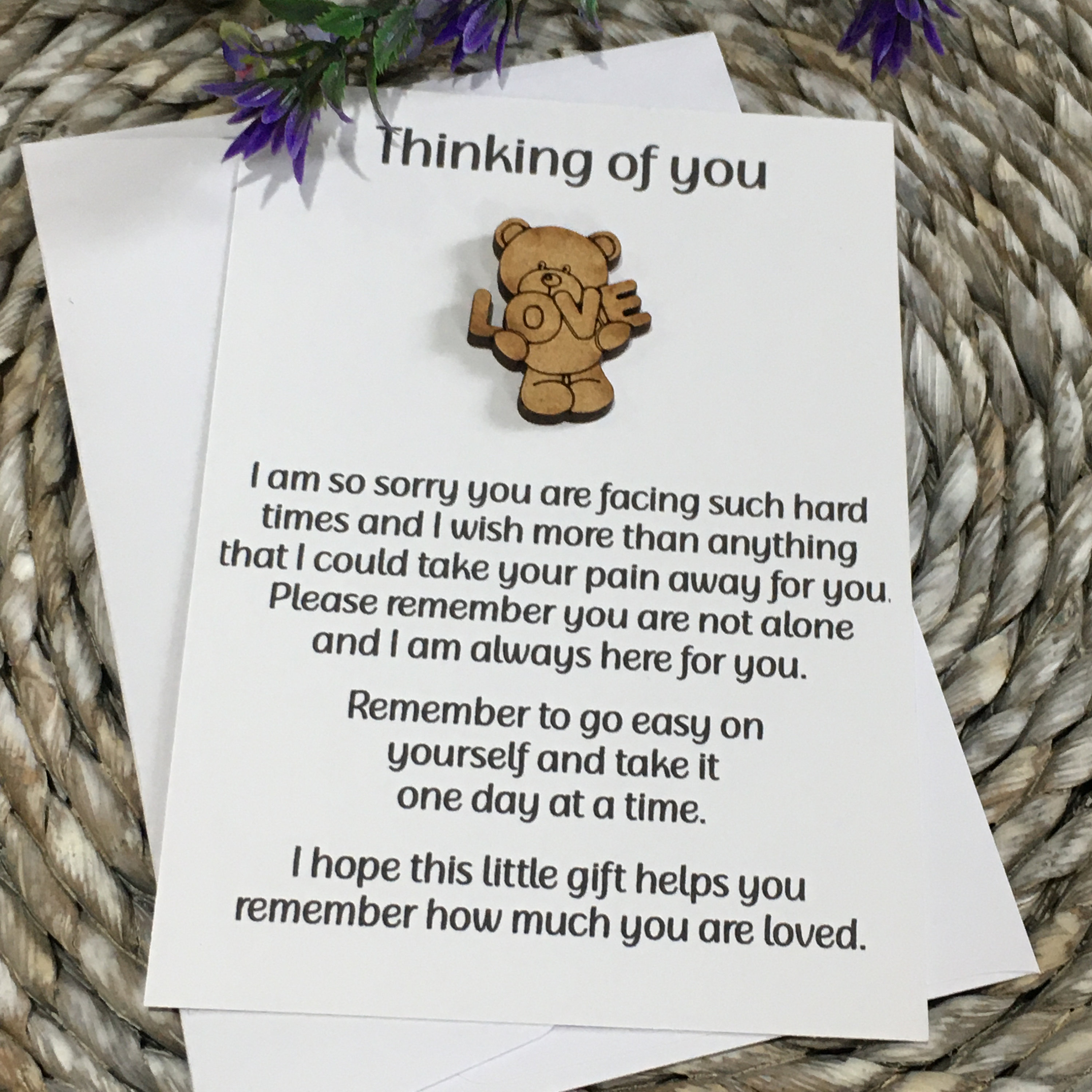 Thinking Of You Friend During This Difficult Time