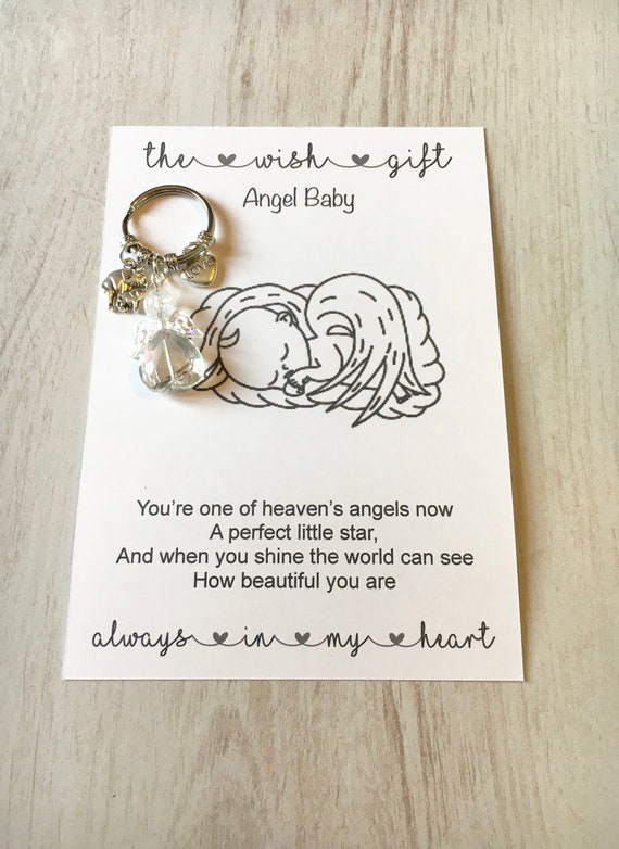 Miscarriage gift baby loss card angel baby card angel gift | Etsy